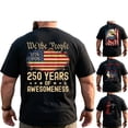 Big and Tall Shirt for Men America 250 Patriotic USA Flag 1776 2026 ...