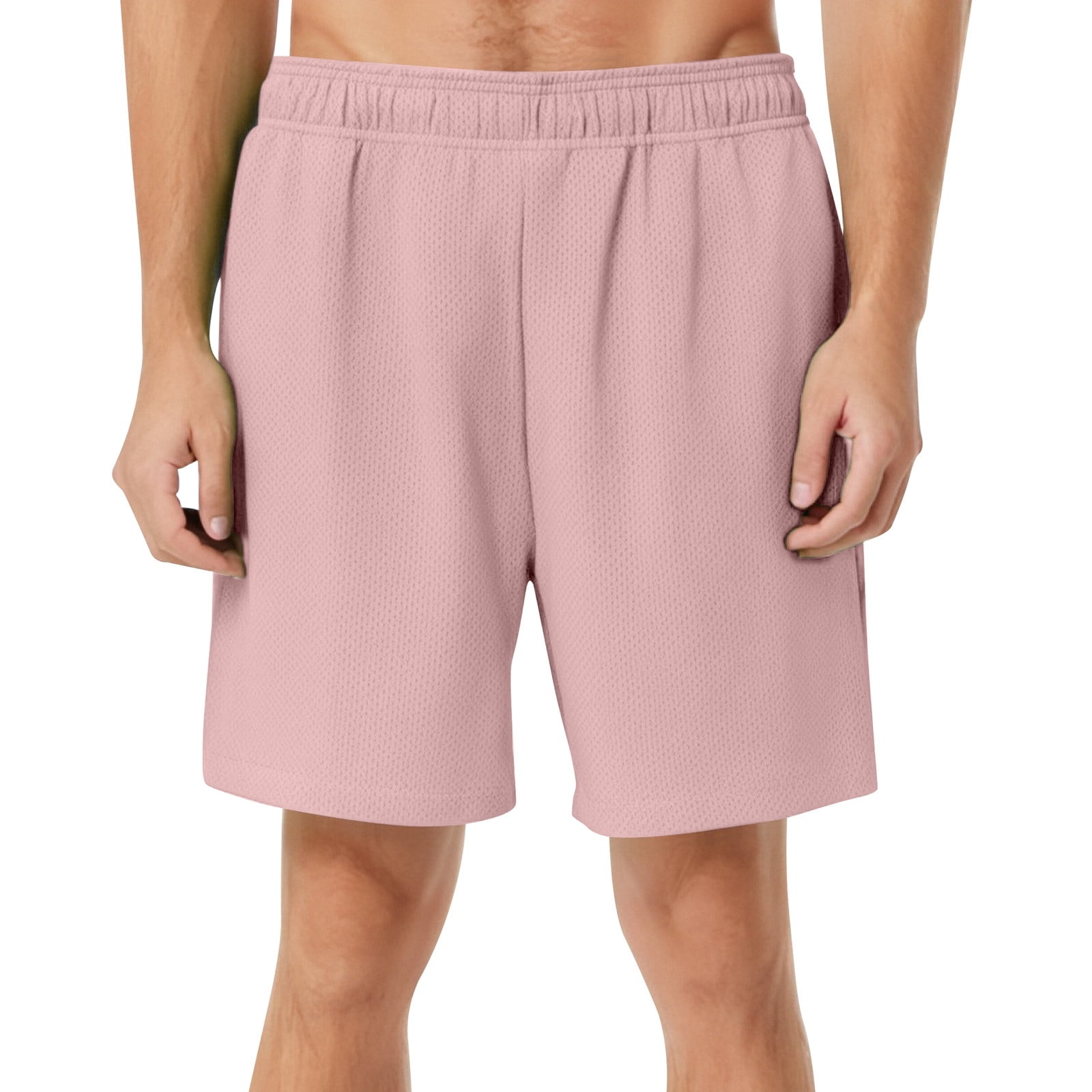 Big and Tall Shorts for Men Drawstring Lounge Workout Gym Shorts ...
