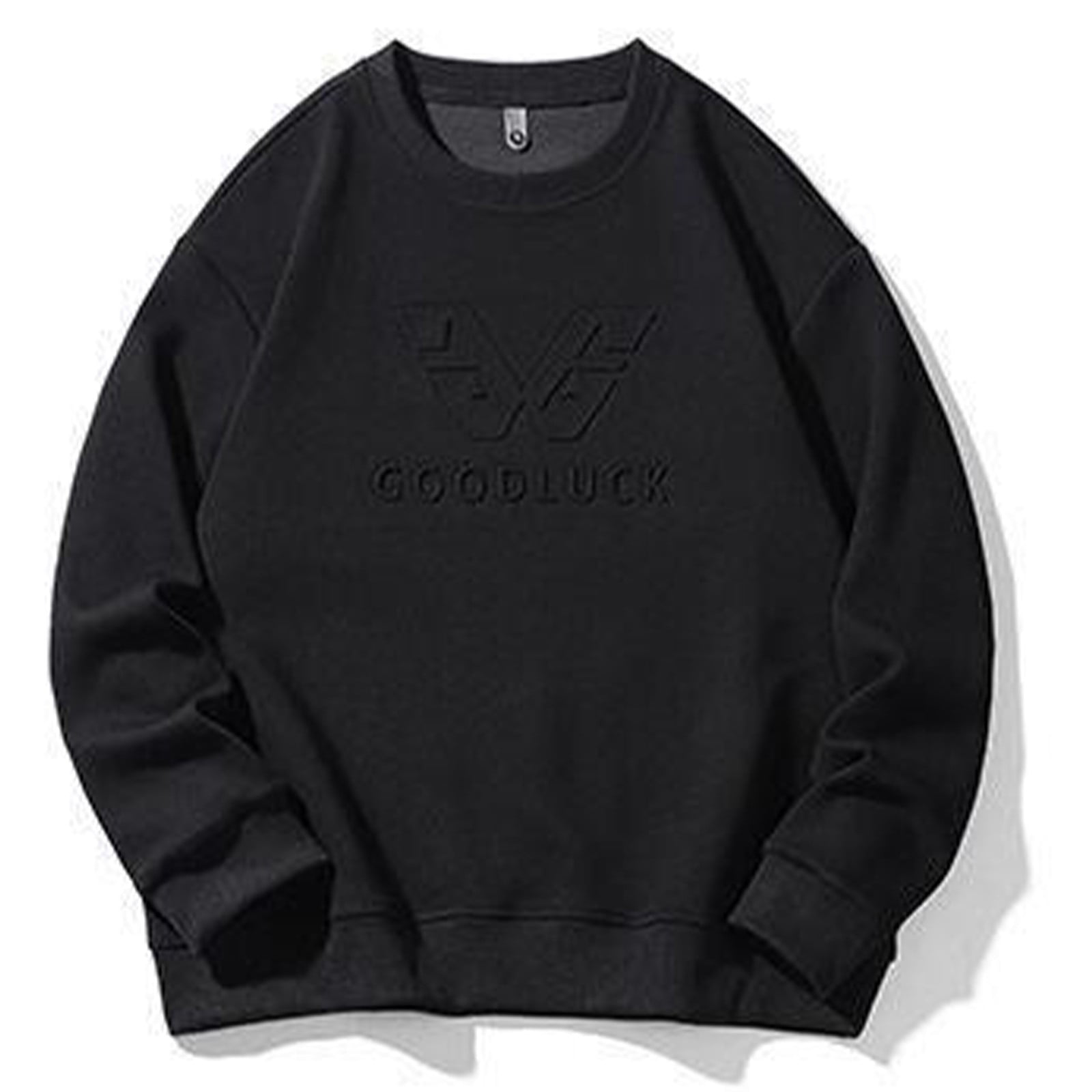 Big and Tall Sweatshirts for Men M-8XL Plus Size Pullover Crewneck Long Sleeve Graphic Shirts ...
