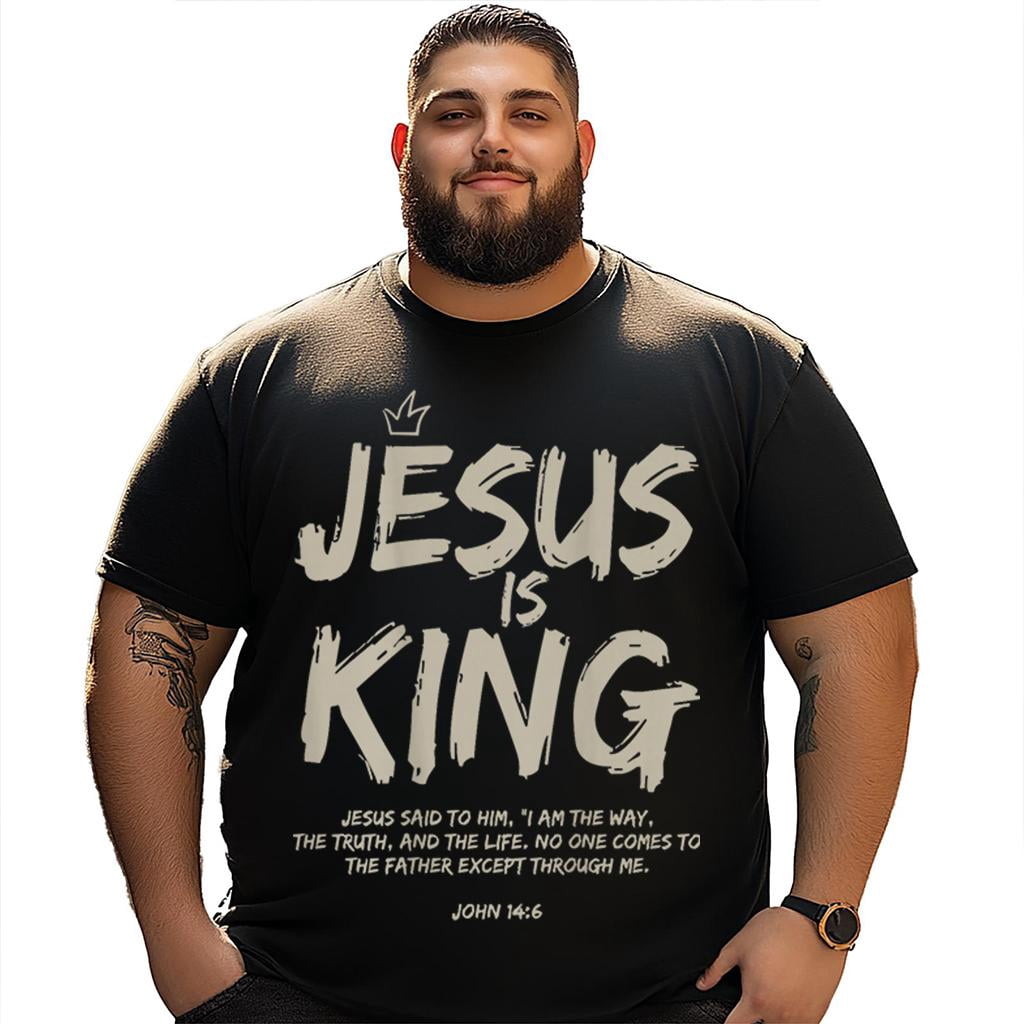 Big and Tall T Shirts Men Graphic Tee Shirt Short Sleeve Plus Size LT ...