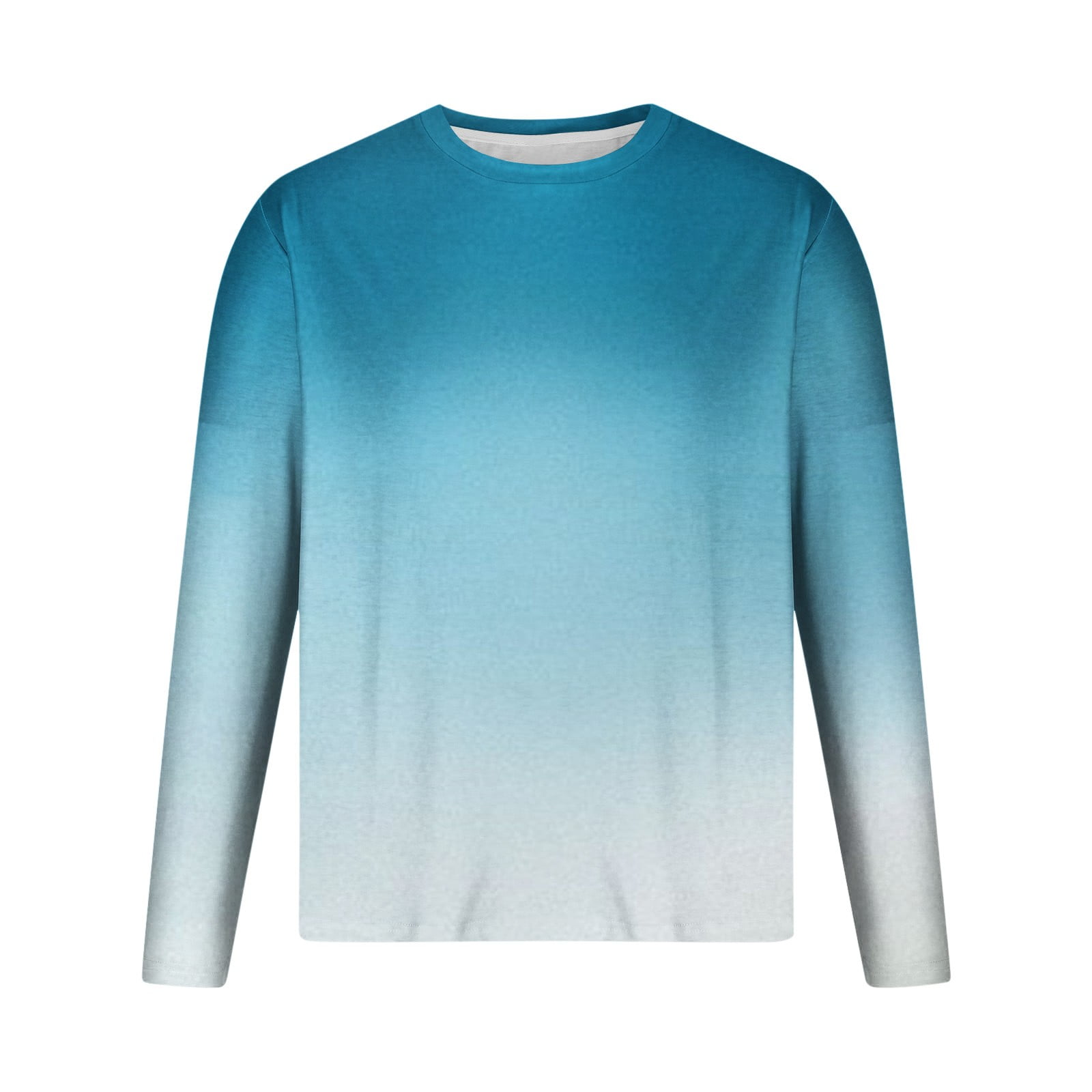 Big and Tall T Shirts for Men S-5XL Plus Size Long Sleeve Crewneck Tshirts Shirt Mens Casual ...