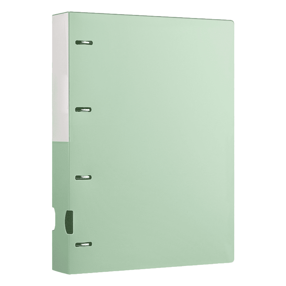 Big capacity new style a4 loose-leaf folder office data test paper ...