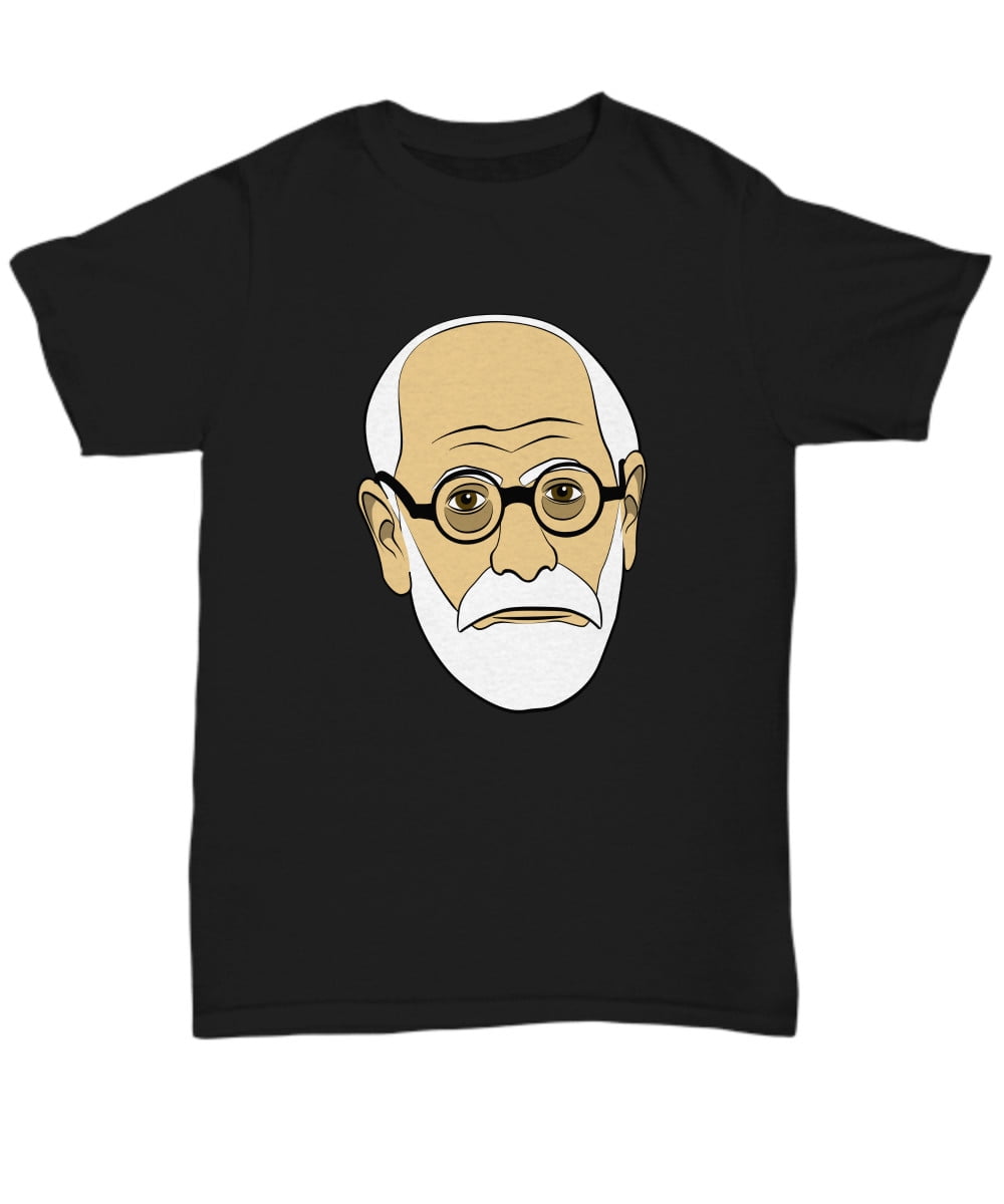 Big giant Freud face - Funny Psychology shirt - Sigmund Freud ...
