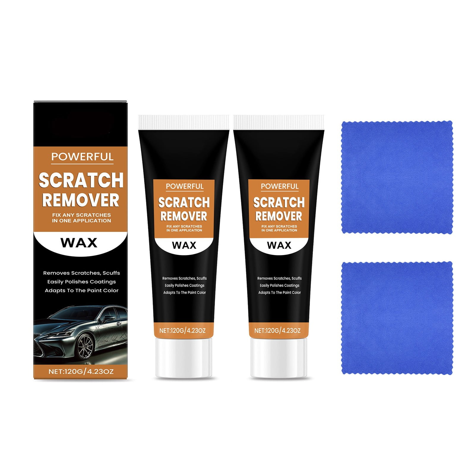Big Savings! Car Scratch Repair Paste with Protective Film, All-Purpose ...