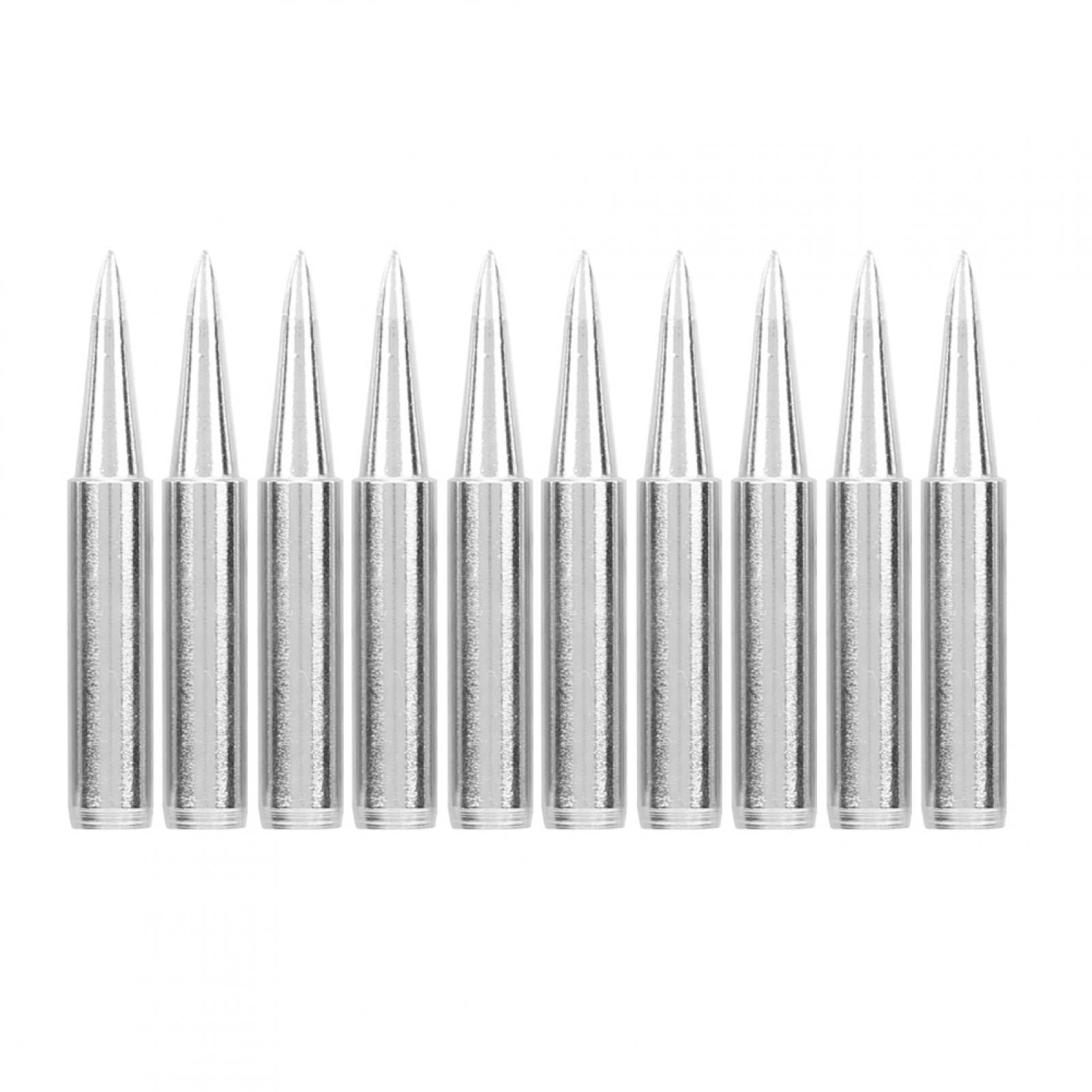 Big sale 10pcs Lead Free Solder Iron Tip Set Soldering Iron Tip Welding ...