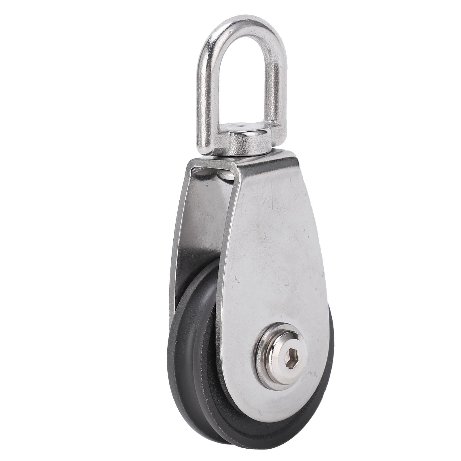 Big sale 2024 Stainless Steel Shell Dual Bearings Mute Pulley Block ...