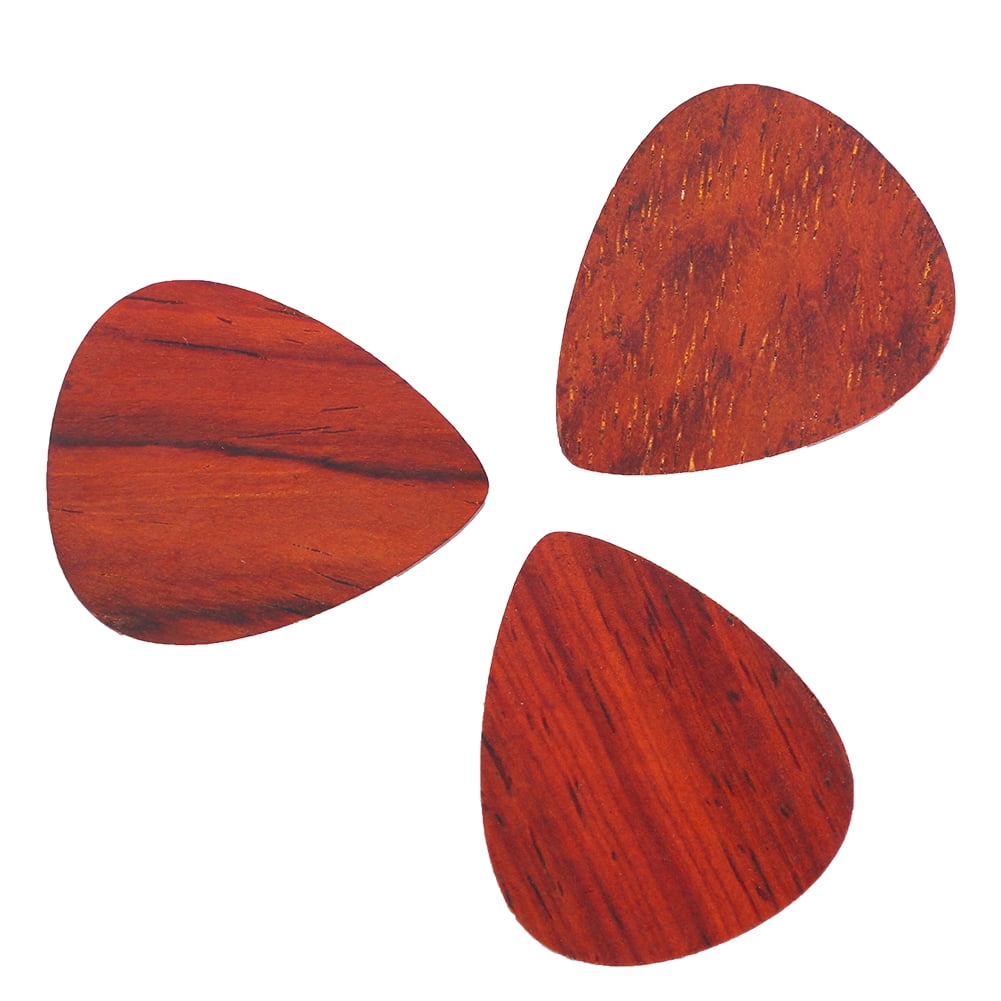 Big sale 3 Pcs Guitar Pick Rosewood 1mm Thick Guitar Pick Musical ...