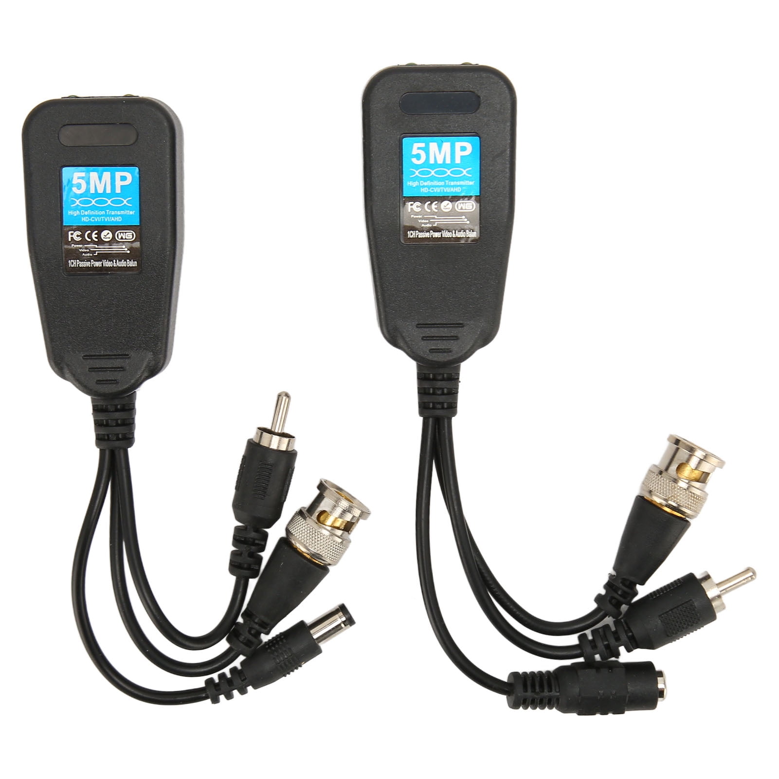 Big sale 4K CVI TVI AHD Video Balun BNC Passive Video Balun Transceiver ...