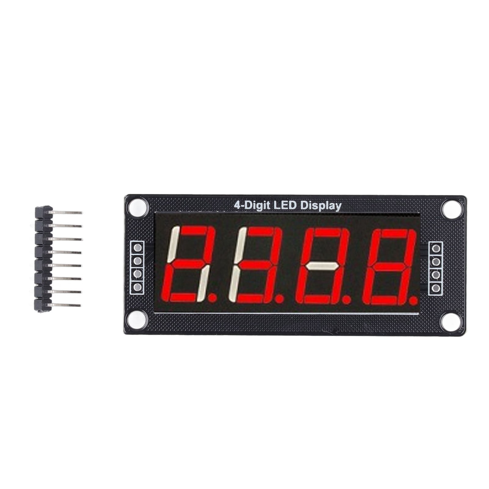 Big sale 4Pcs LED Segment Digital Display Module 4 Bits 7 Segments PCB ...