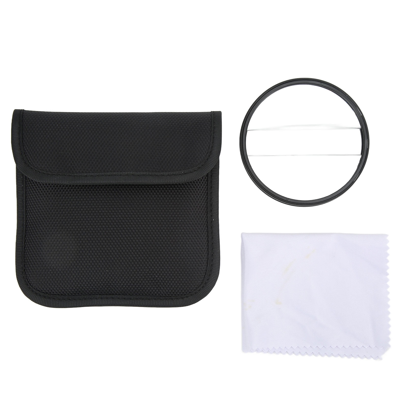 Big sale Camera Special Effects Filter Double Half Moon Glass Split ...