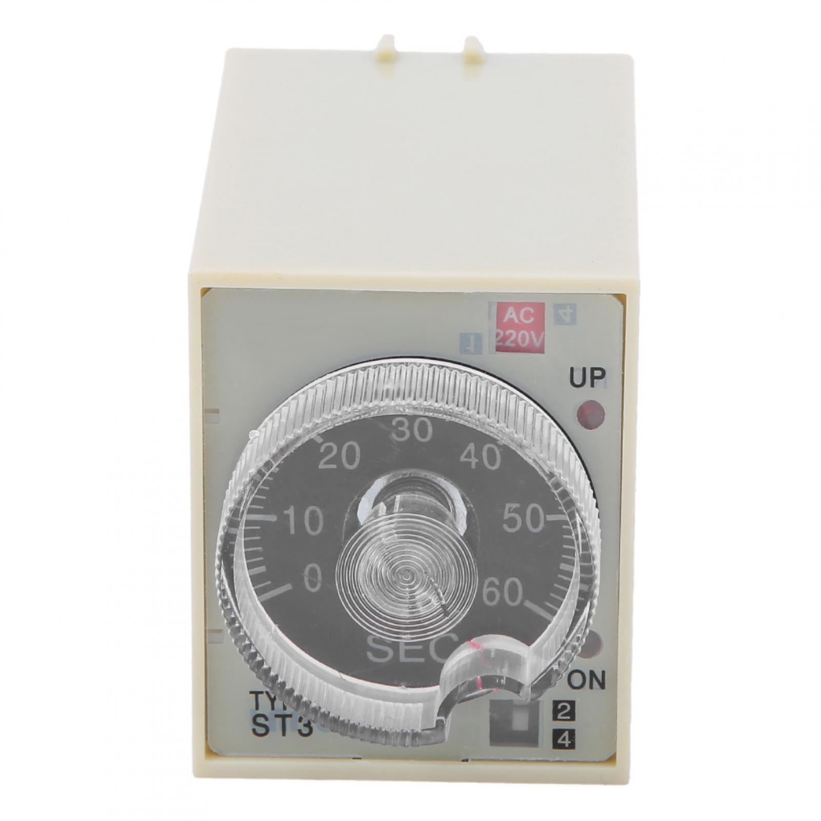 Big sale Delay Timer Time Relay Adjustable Knob High Quality PC Shell ...