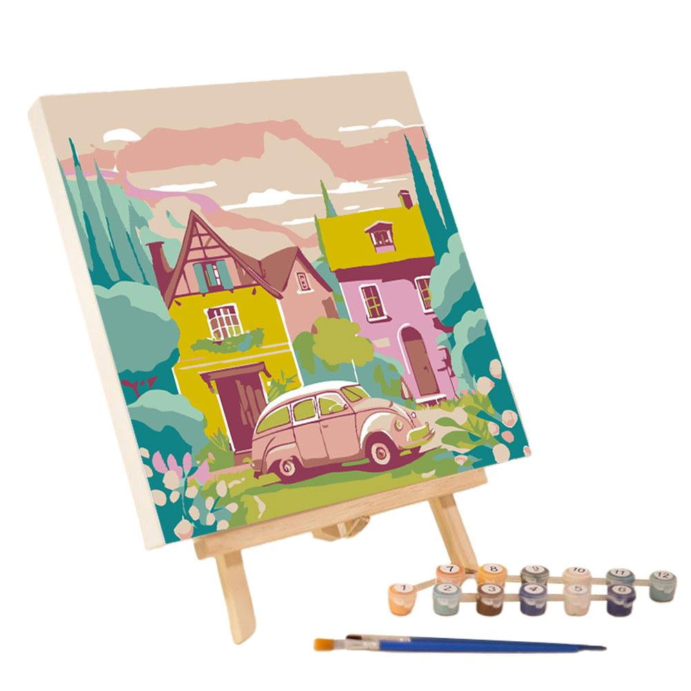 Big sale! Home Wall Decor DIY Oil Painting Paint By Numbers Kit Artwork ...