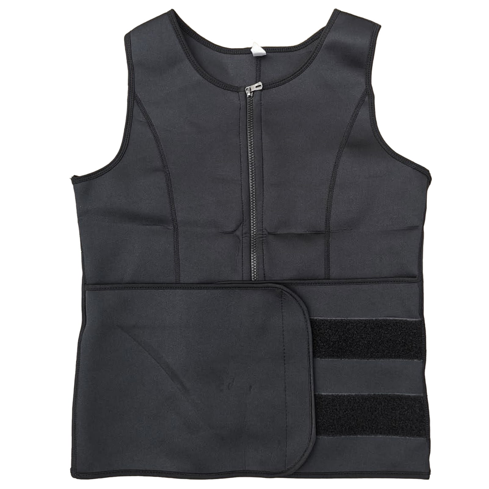 Big sale Man Waist Trainer Zipper Workout Sweat Sauna Tummy Control ...