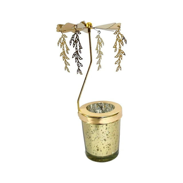 Big sale! Metal Rotating Spinner Carousel Candle Tea Light Table ...