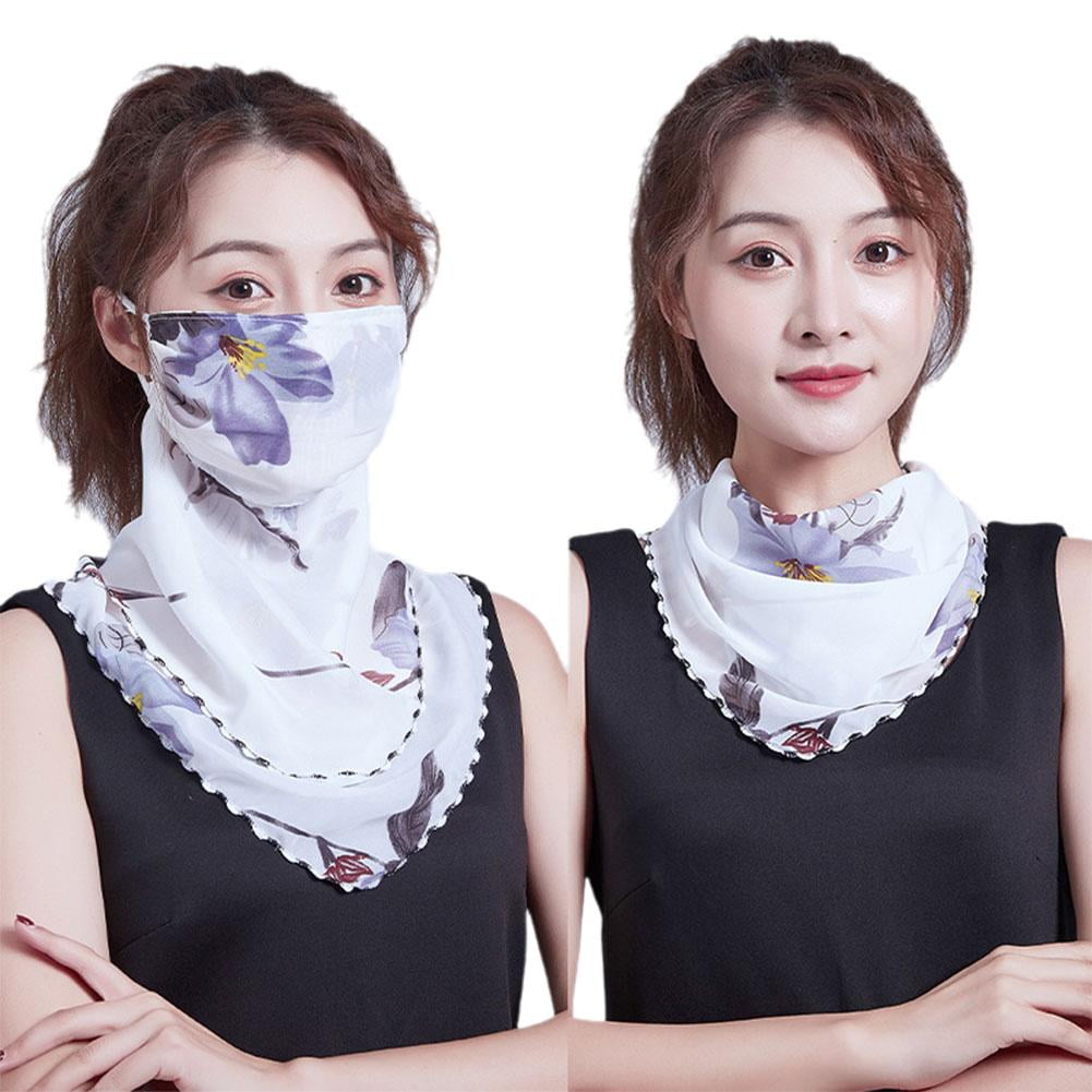 Big sale! Outdoor Hiking Chiffon Comfortable Scarf Shawl Veil Face Neck ...
