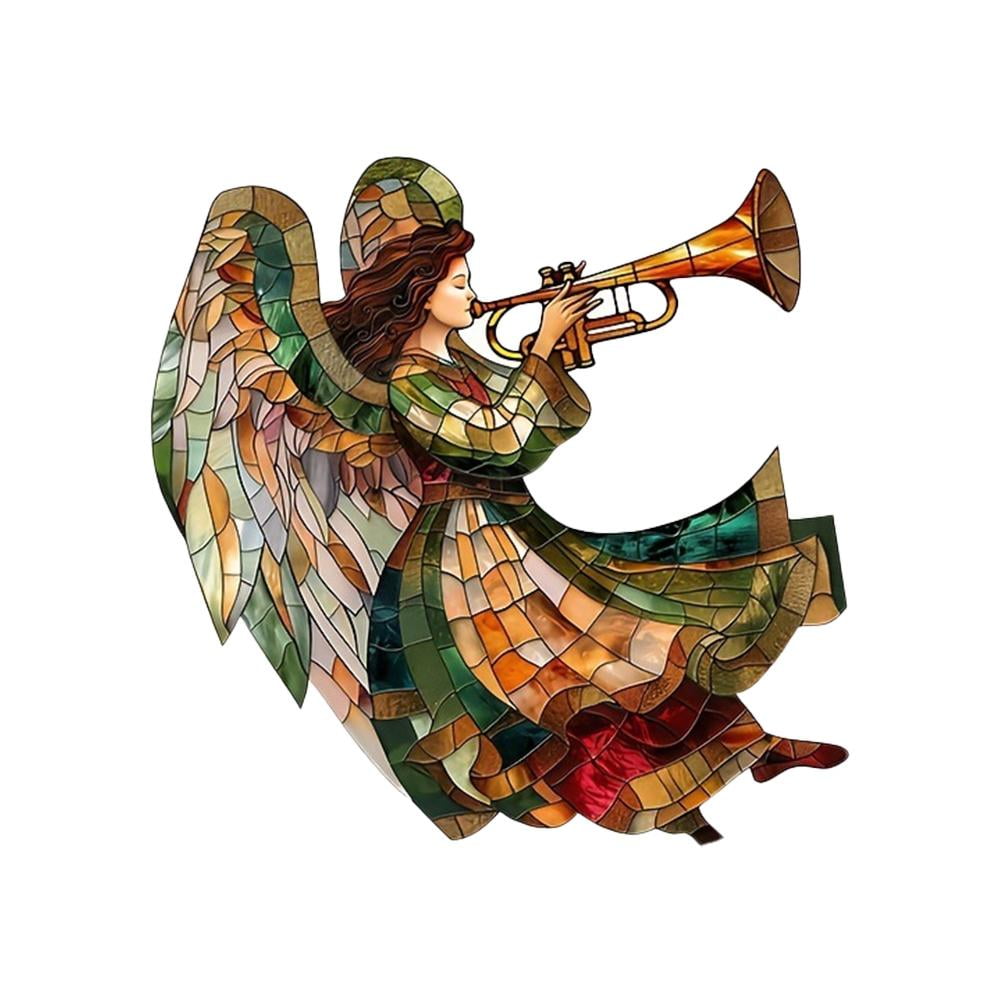 Big sale! PINKMAUG Christmas Angel for Window Hanging,Angel with ...