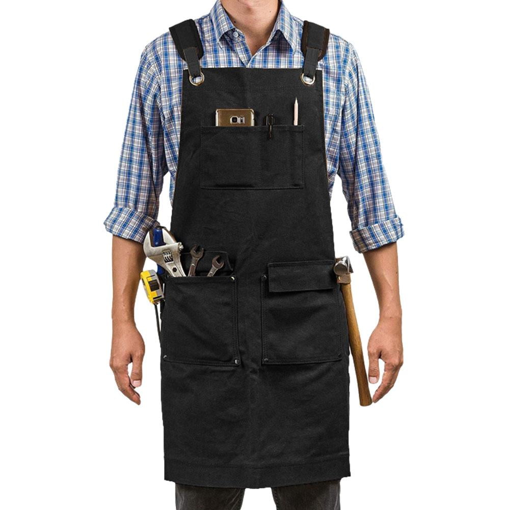 Big sale! PINKMAUG Heavy Duty Waxed Canvas Apron Multifunctional Canvas ...