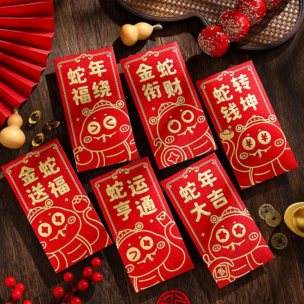 Big sale! PINKMAUG New Year Red Envelope Year of The Snake Creative ...