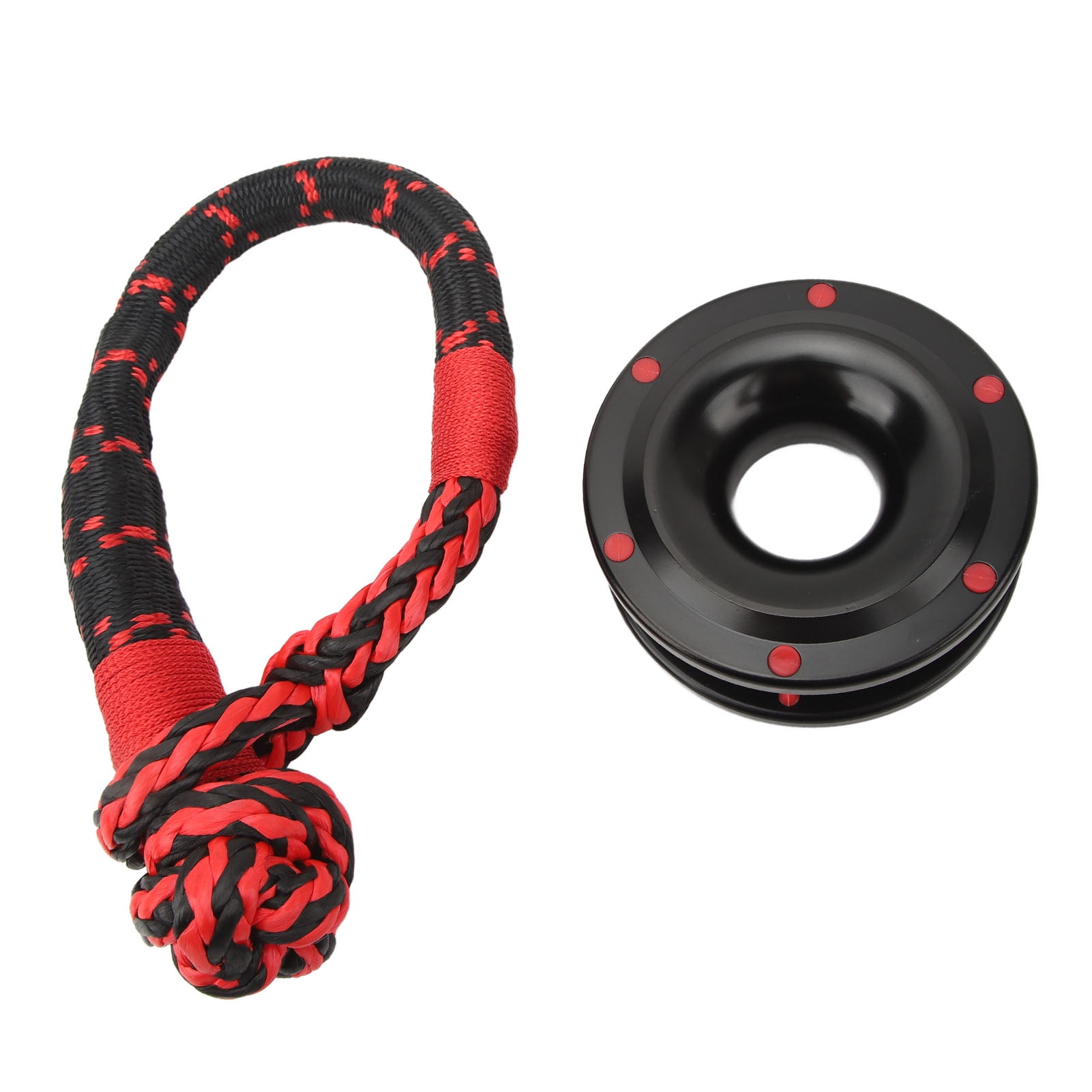 Big sale Rope Retention Pulley Soft Shackle Combo 22000lbs Heavy Duty ...