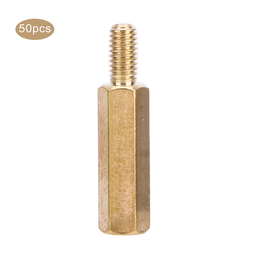 Big sale Standoff Brass Coupling M3 Single Head Hex Nuts Replacement ...