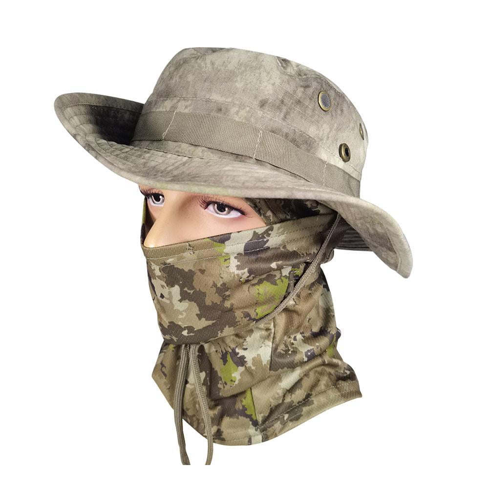 Big sale! Yiinxianng Camo sun hat with headscarf, agricultural UV ...