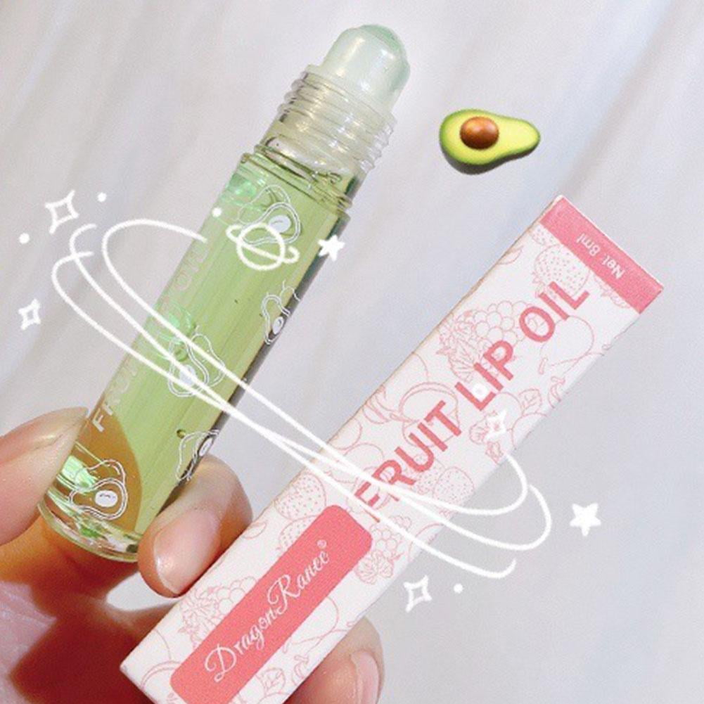 Big sale! Yiinxianng Roll-on Lip Gloss Fruit Lip Oil For Kids Glossy ...