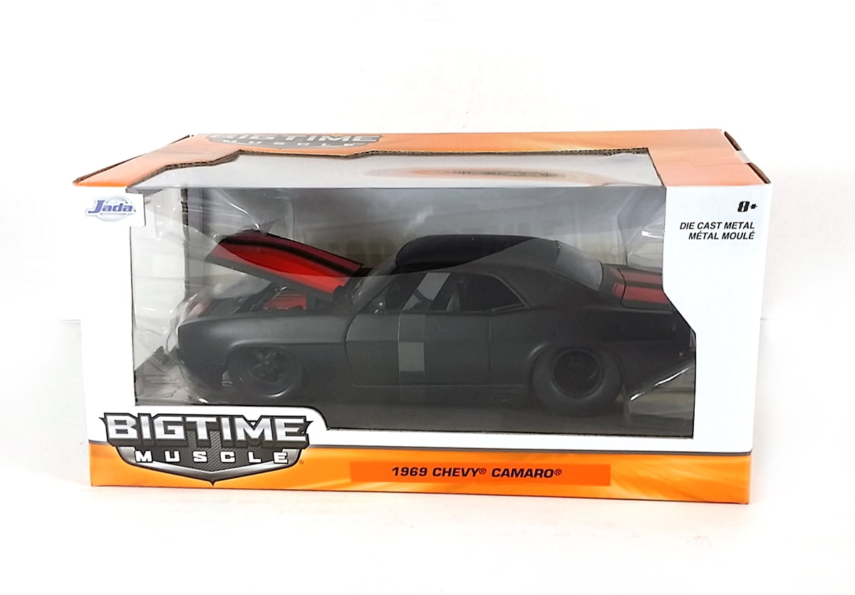 Big time Muscle Series 1969 Chevy Camaro 1:24 Scale Car Play Vehicle ...