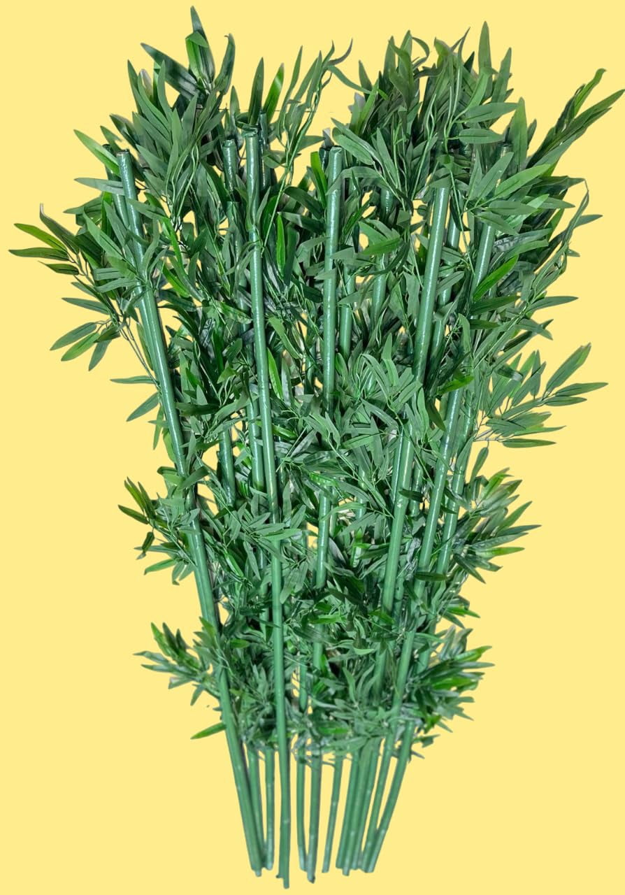 BigBamboo2162 Artificial Bamboo Tree Stick Without Pot Pot Not Include ...