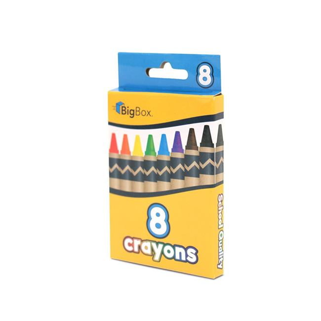 BigBox 2363991 Pearl Crayons - 8 Piece - Pack of 192 - Walmart.com