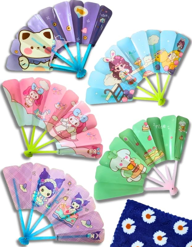 BigBro Folding Fan Foldable Hand Held Fans for Travel Hand Fan for ...