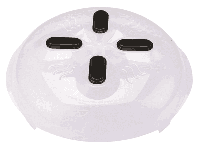 BigBuy Home Lid Estándar Magnetic Splatter Cover, 12-Inch Clear BPA ...