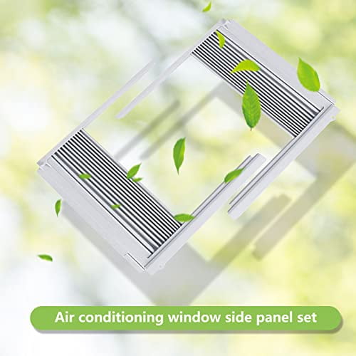 BigKing Window AC Side Panels Kit, AC Accordion Panel, Replace Broken ...