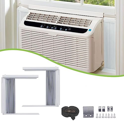 BigKing Window AC Side Panels Kit, AC Accordion Panel, Replace Broken Panels for AC Window Unit ...