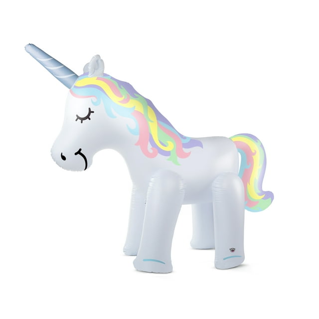 BigMouth Inc. Giant Inflatable Magical Unicorn Yard Sprinkler, Over 6 ...