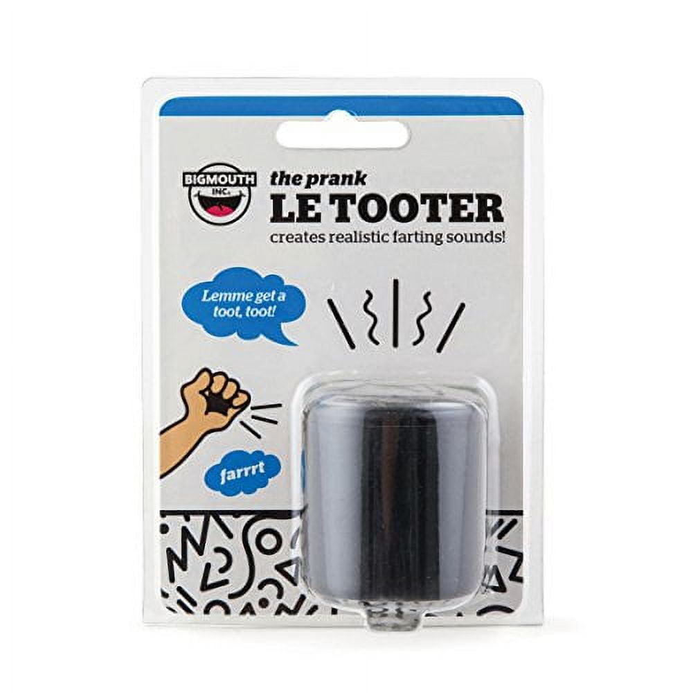 BigMouth Inc Le Tooter - Realistic Fart Noise Maker, No Batteries ...