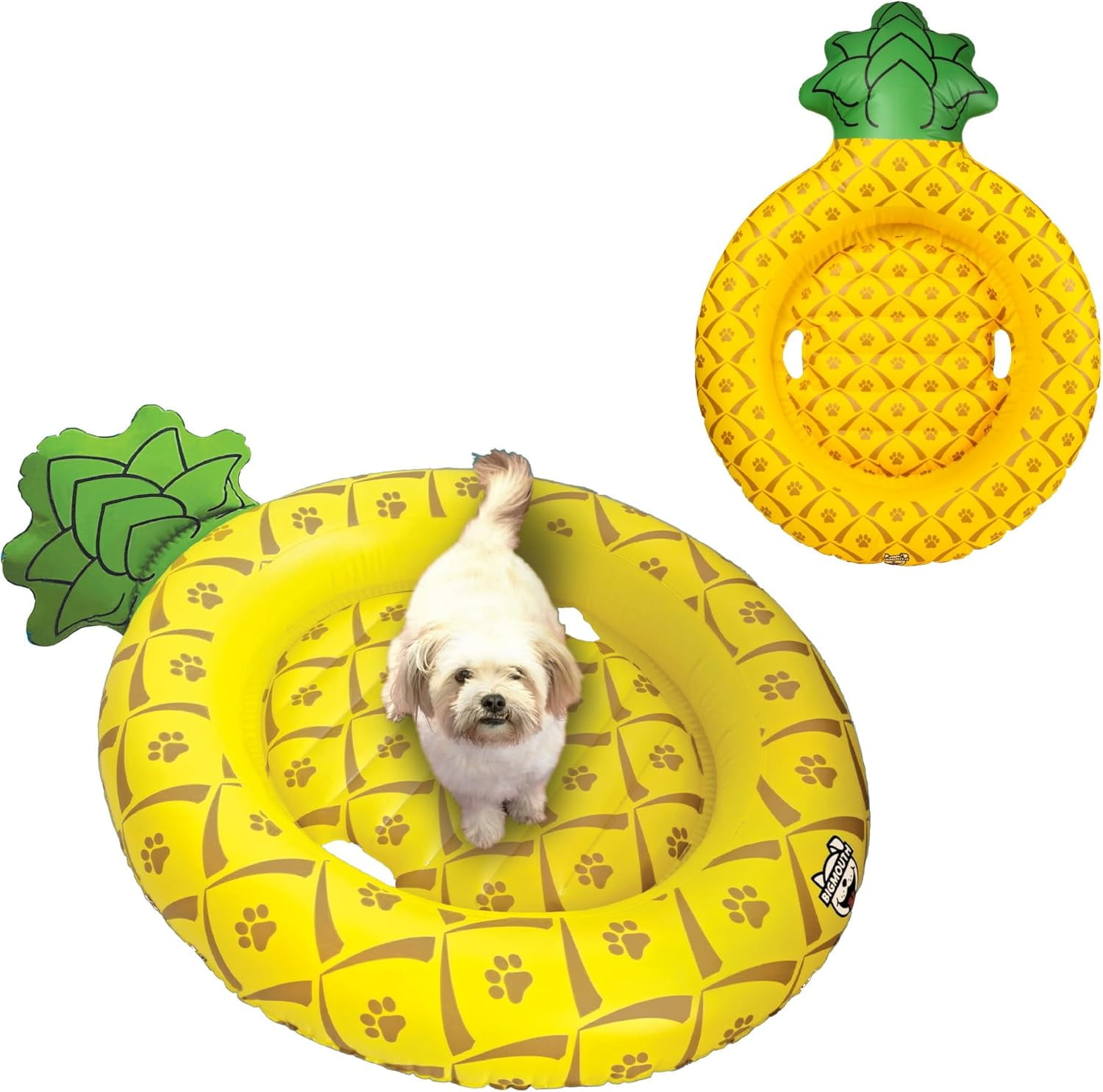 BigMouth Inc. Pool Float for Dogs, Durable Inflatable Vinyl Raft for ...