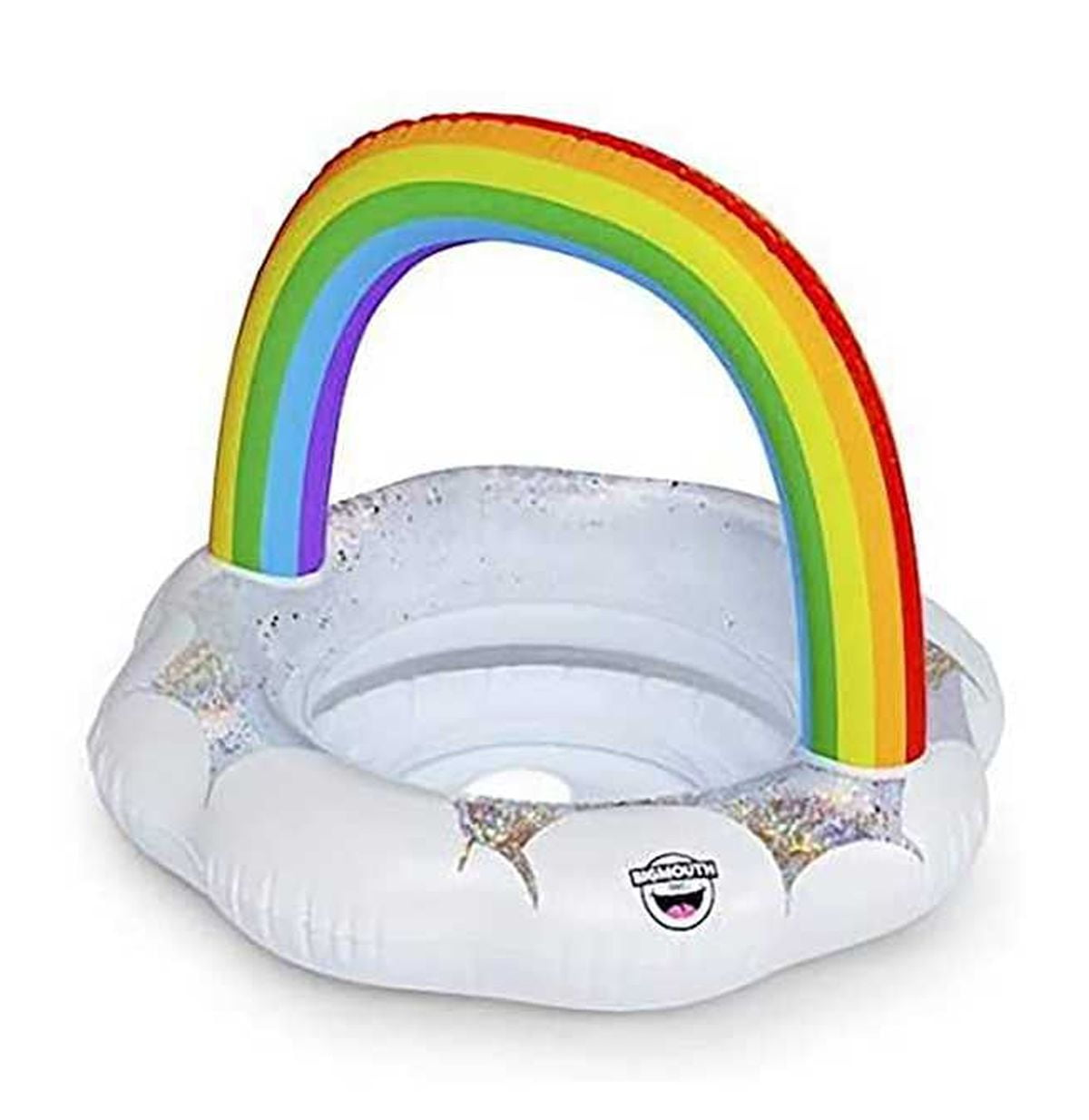 BigMouth inc. Water Float – Pool Float for Kids Age 1-3, Happy Rainbow ...