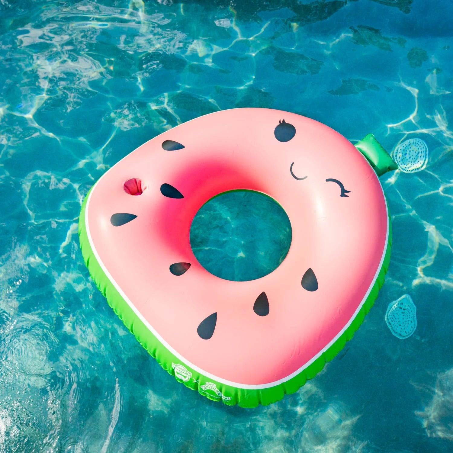 BigMouth Inc Squishmallows Inflatable Pool Float, Wanda the Watermelon ...