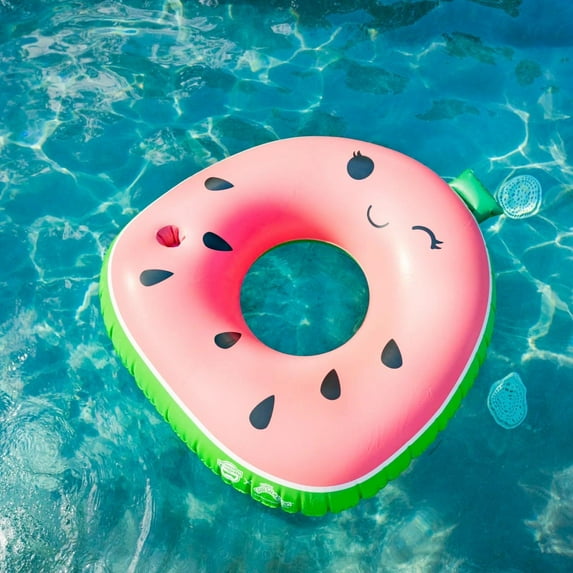 BigMouth Inc Squishmallows Inflatable Pool Float, Wanda the Watermelon ...