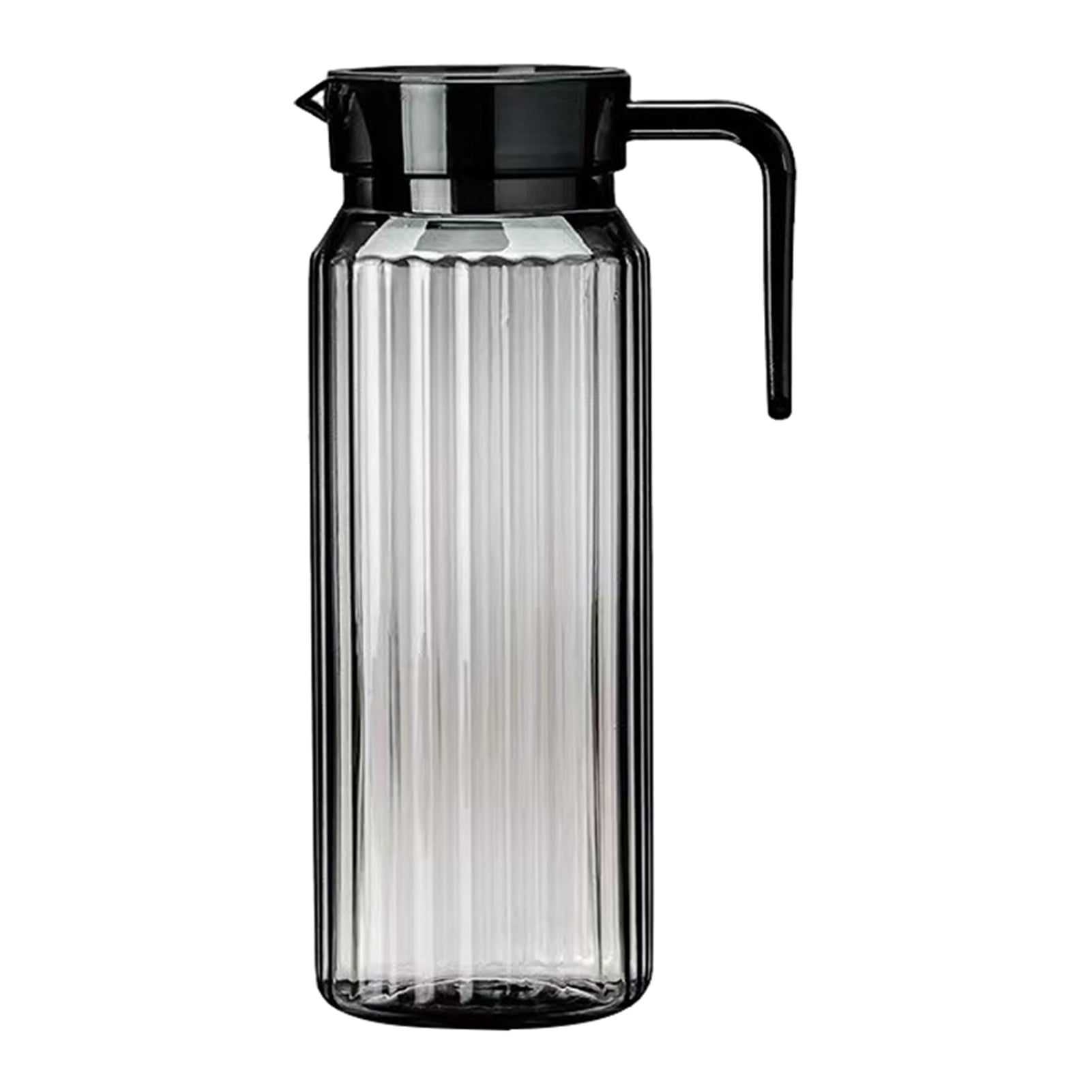 BigTiny 1.1 Litre Plastic Pitchers with Lid BPA-Free Clear Water ...