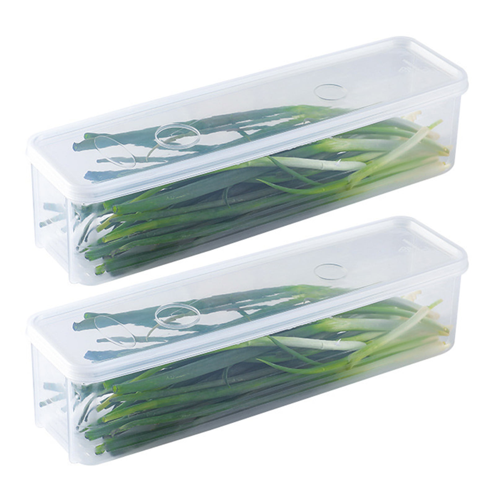 BigTiny 1/2/3/4Pcs Food Storage Box 1.3L Stackable Pasta Organizer ...