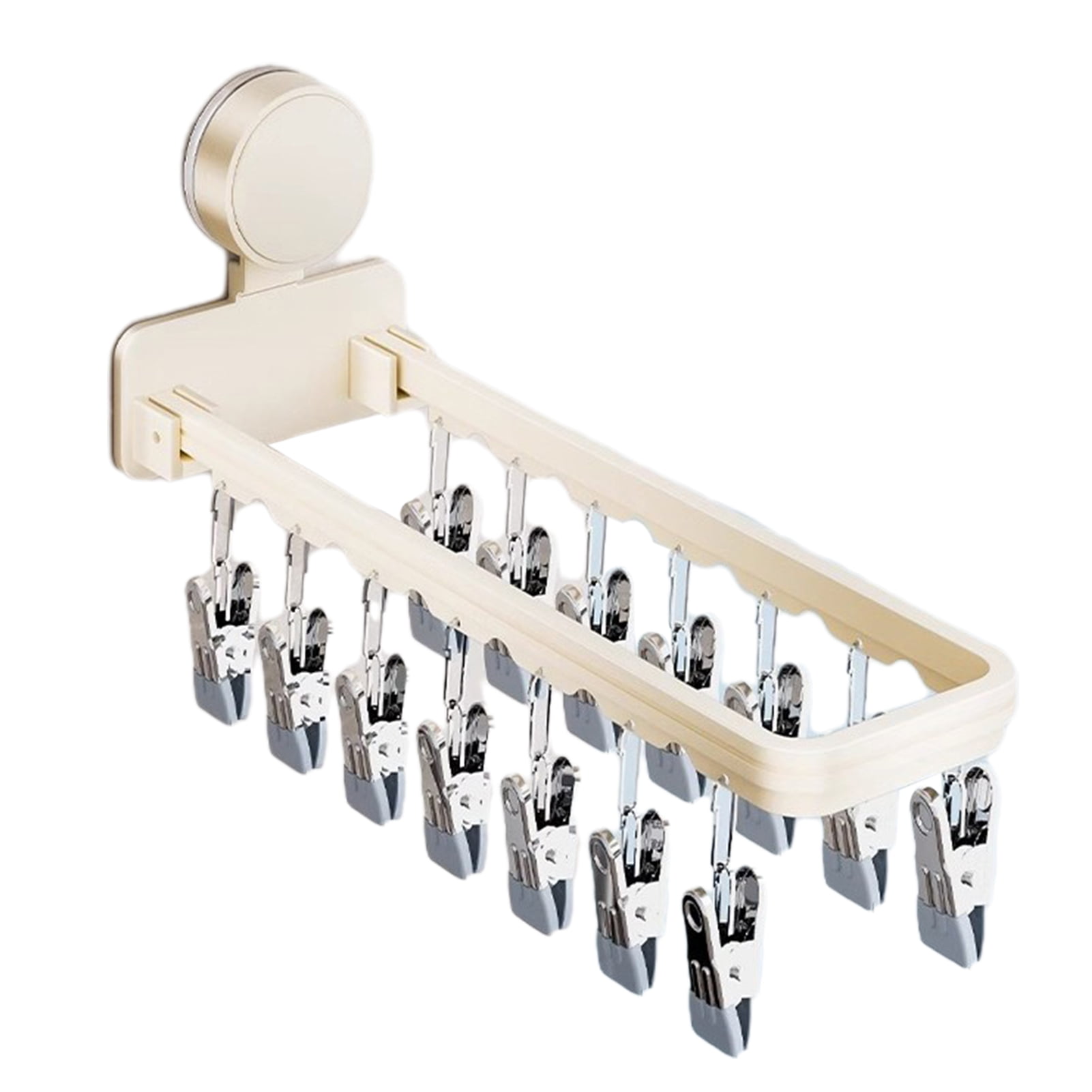 BigTiny 1/2/3Pcs Suction Cup Drying Rack Socks Hangers Strong Load ...