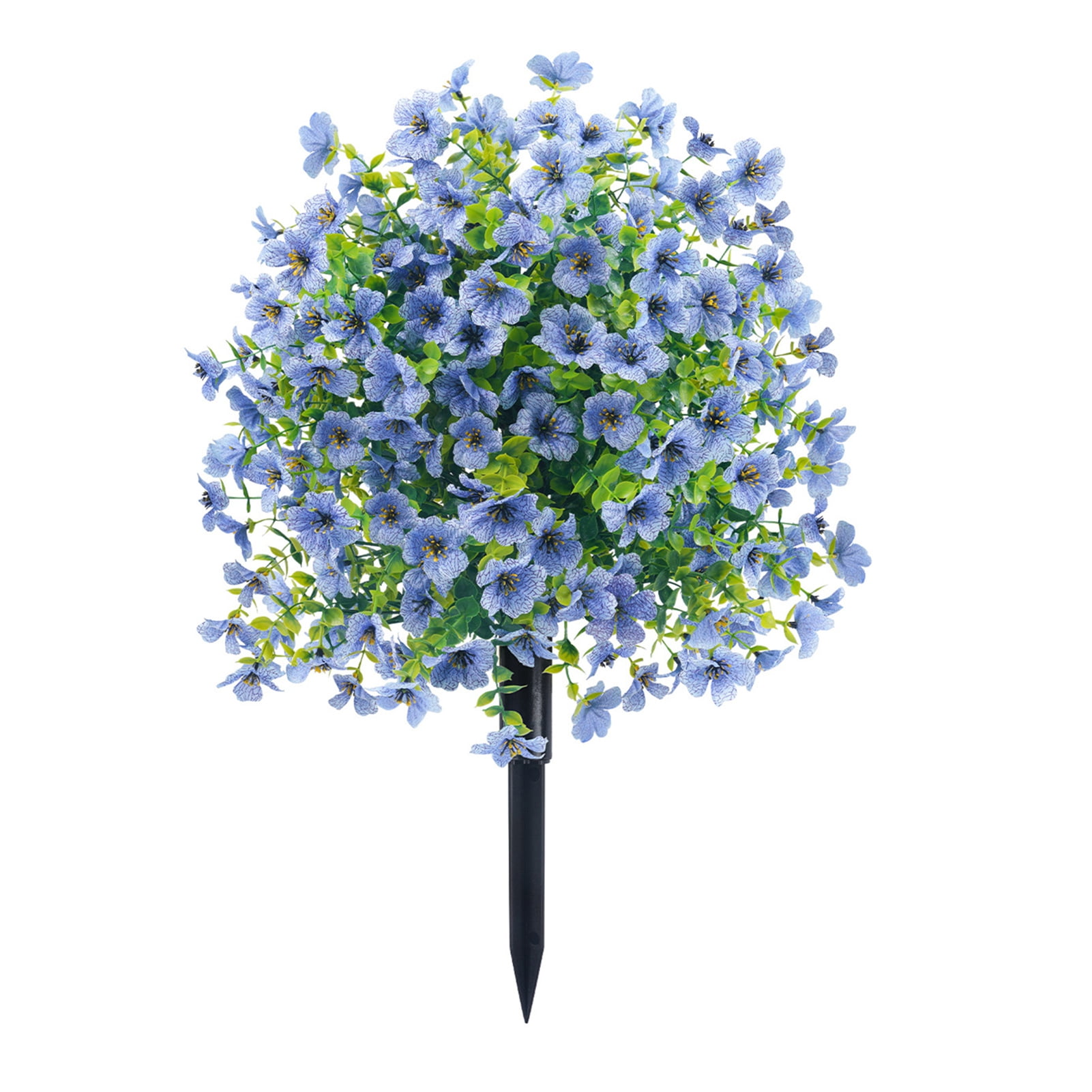 BigTiny 1/2Pcs Simulated Green Plants with Ground Spikes Realistic ...