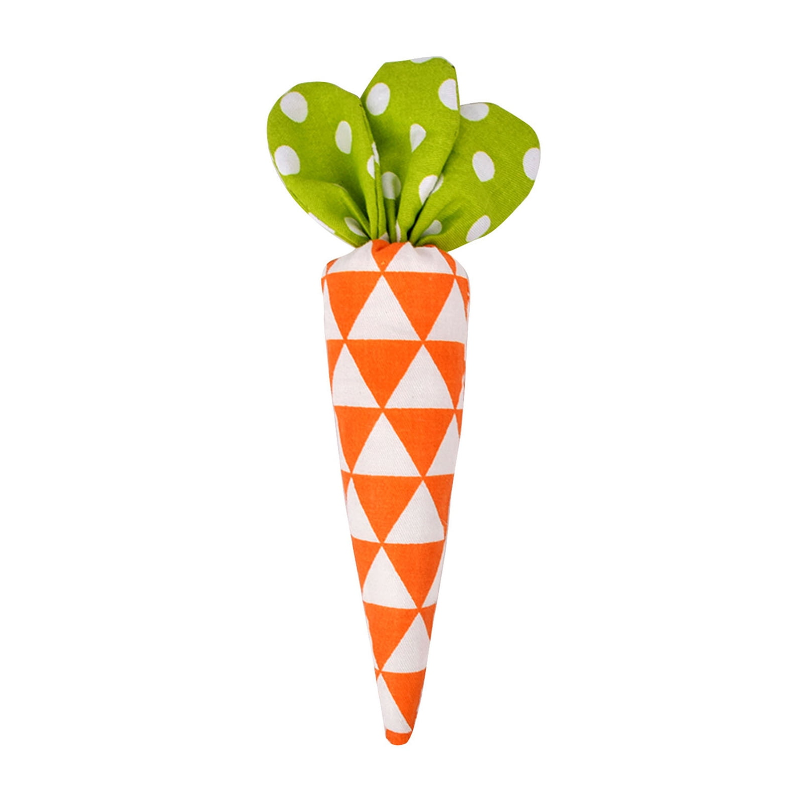 BigTiny 1/5 Pcs Easter Carrot Ornaments Stuffed Fabric Simulation ...