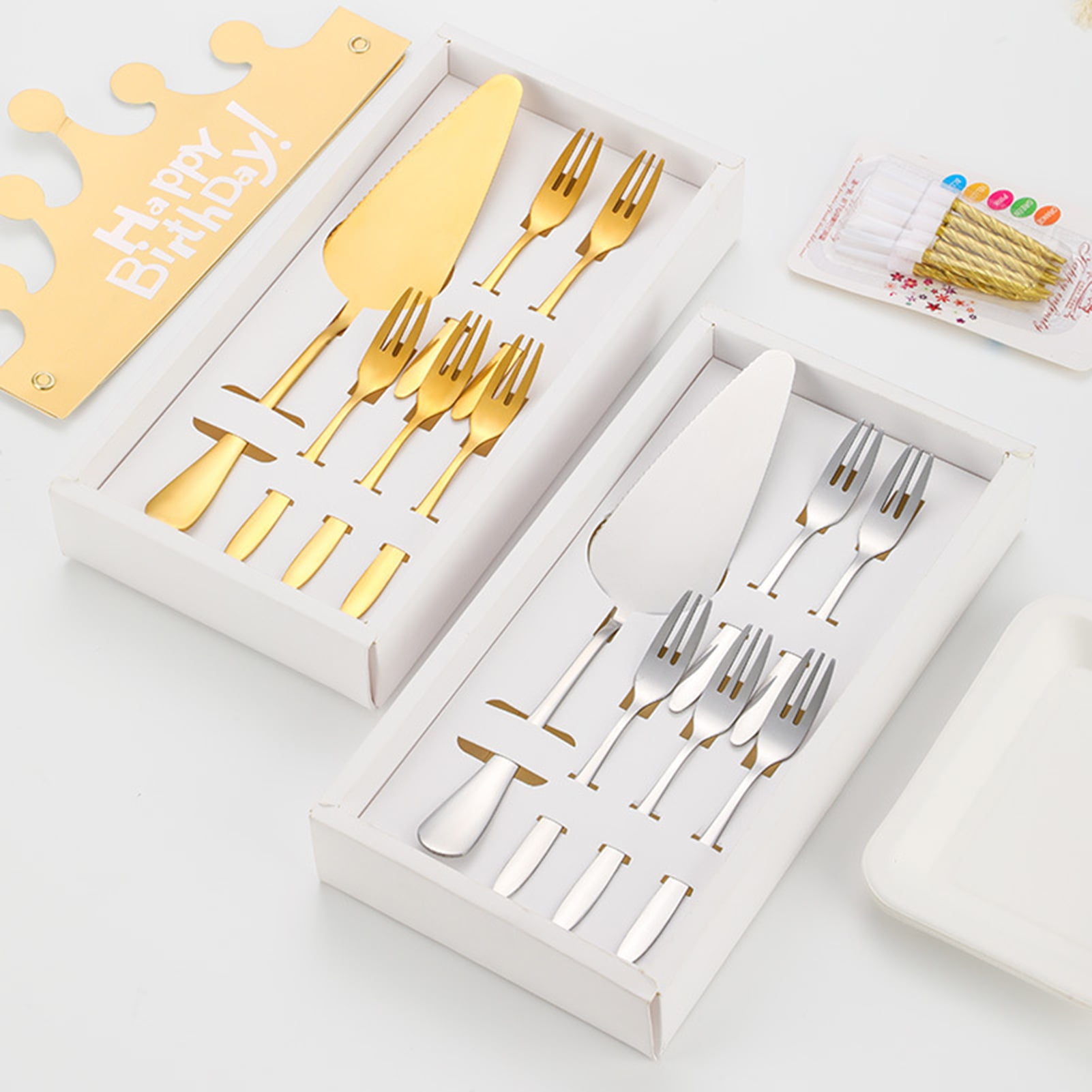BigTiny 1 Set Fork Shovel Kit Food Grade High Hardness Polished Surface ...