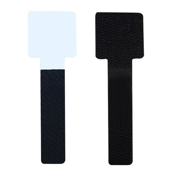 BigTiny 10/20/50/100Pcs Self Adhesive Cable Ties Adjustable Cord Straps ...