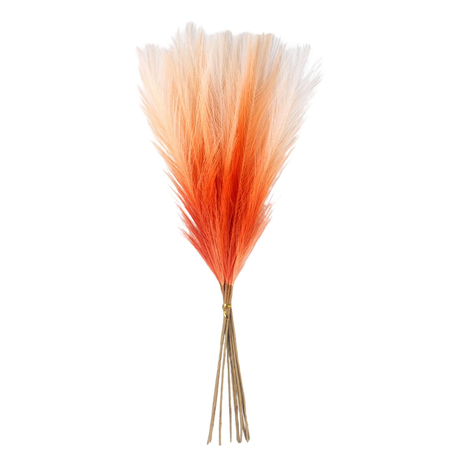 BigTiny 10Pcs Artificial Pampas Grass Decoration Realistic Fluffy Tall ...
