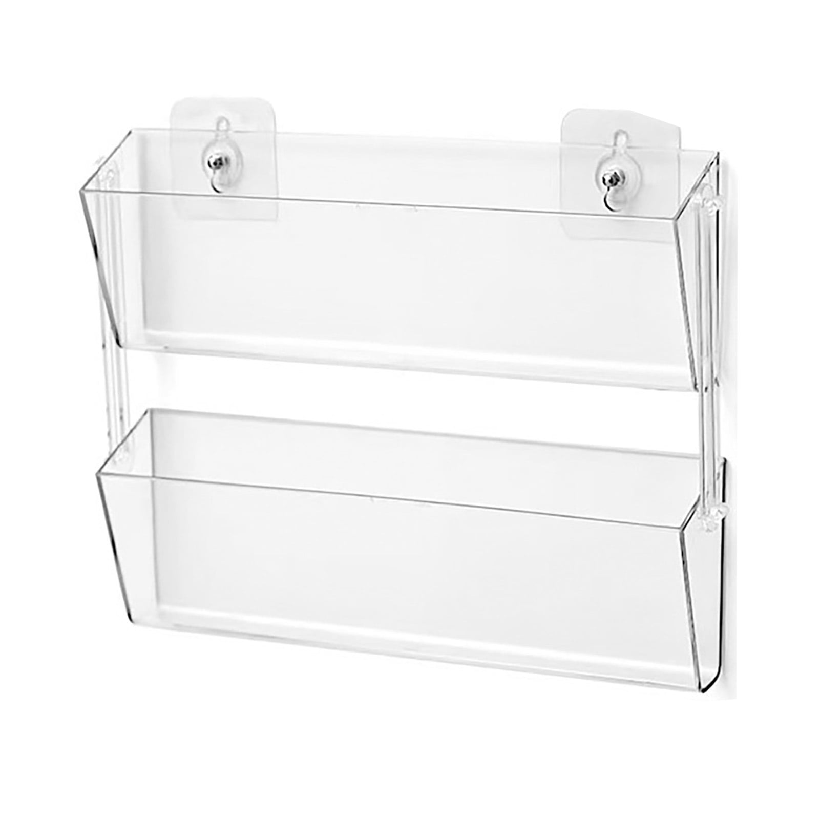 BigTiny 2/4Pcs Acrylic Brochure Pamphlet Holder Large Capacity Easy to ...