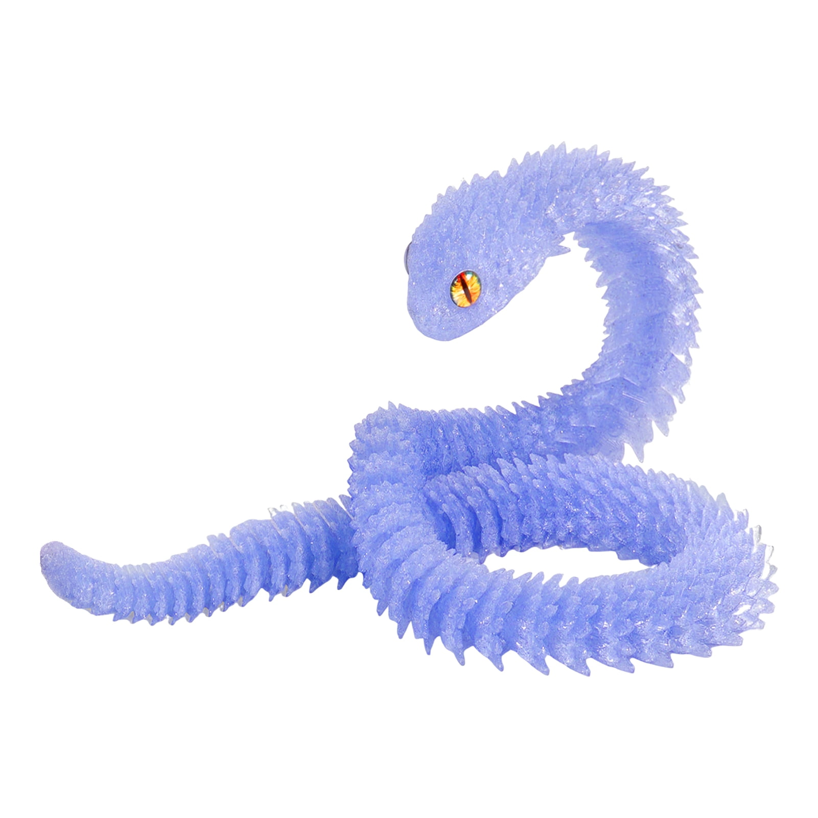 BigTiny 30cm/40cm/60cm 3D Printed Snake Ornament Movable Joints Bedside ...