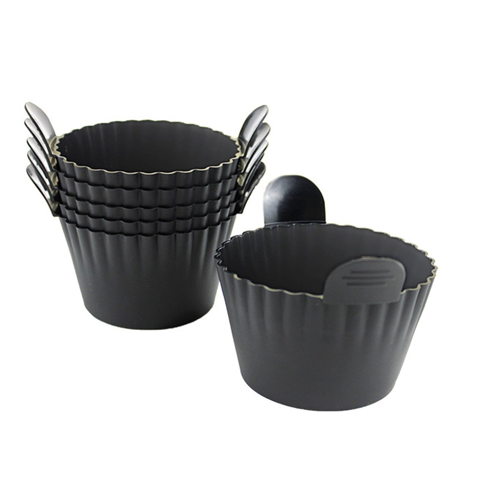 BigTiny Air Fryer Egg Poacher Silicone Cupcake Baking Cups Non-stick ...